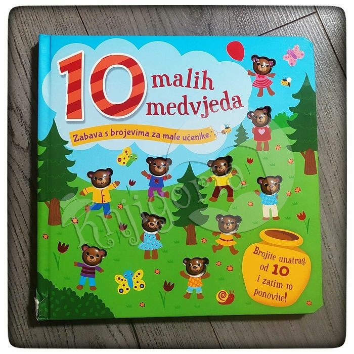 10 MALIH MEDVJEDA Zabava s brojevima za male učenike